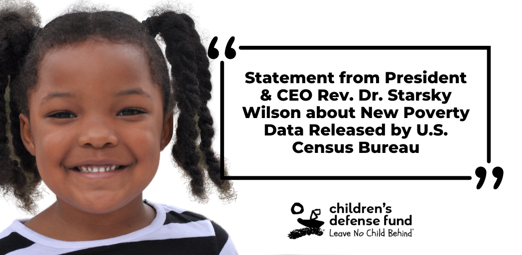 Statement from Rev. Dr. Starsky Wilson, President & CEO of the Children ...
