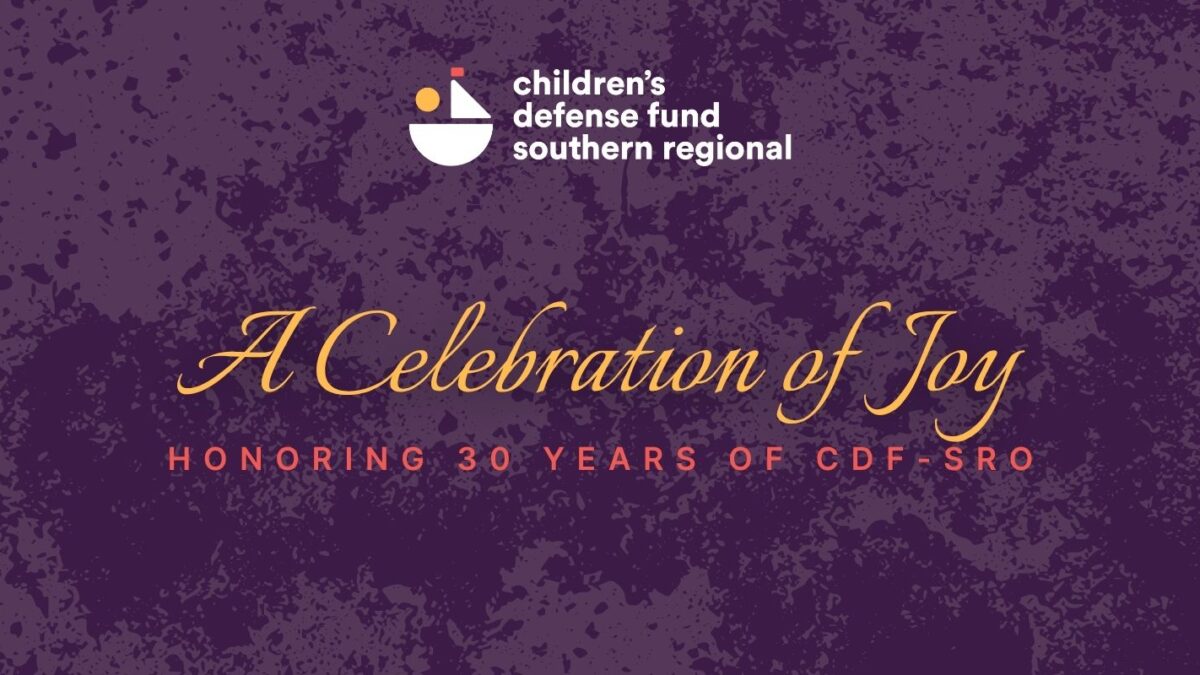 A Celebration of Joy: Honoring 30 Years of CDF–Southern Regional Office ...